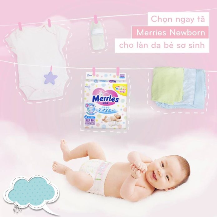 Bỉm Merries Newborn giá bao nhiêu có phù hợp với chất lượng