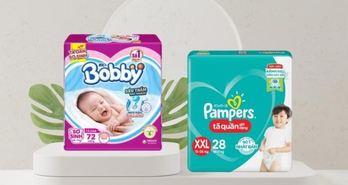 So sánh tã bỉm Pamper và Bobby để tìm hiểu sự khác biệt - Học tiền sản